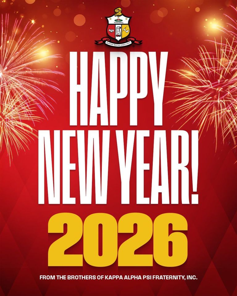 HAPPY NEW YEAR 2026 From KAPPA ALPHA PSI!! – CRAIG CHARLES GARRISON